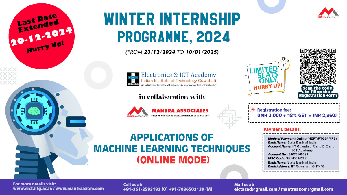 03 Weeks Winter Internship Programme 2024 On Machine Learning 03 Weeks Winter Internship Programme 2024 On Machine Learning